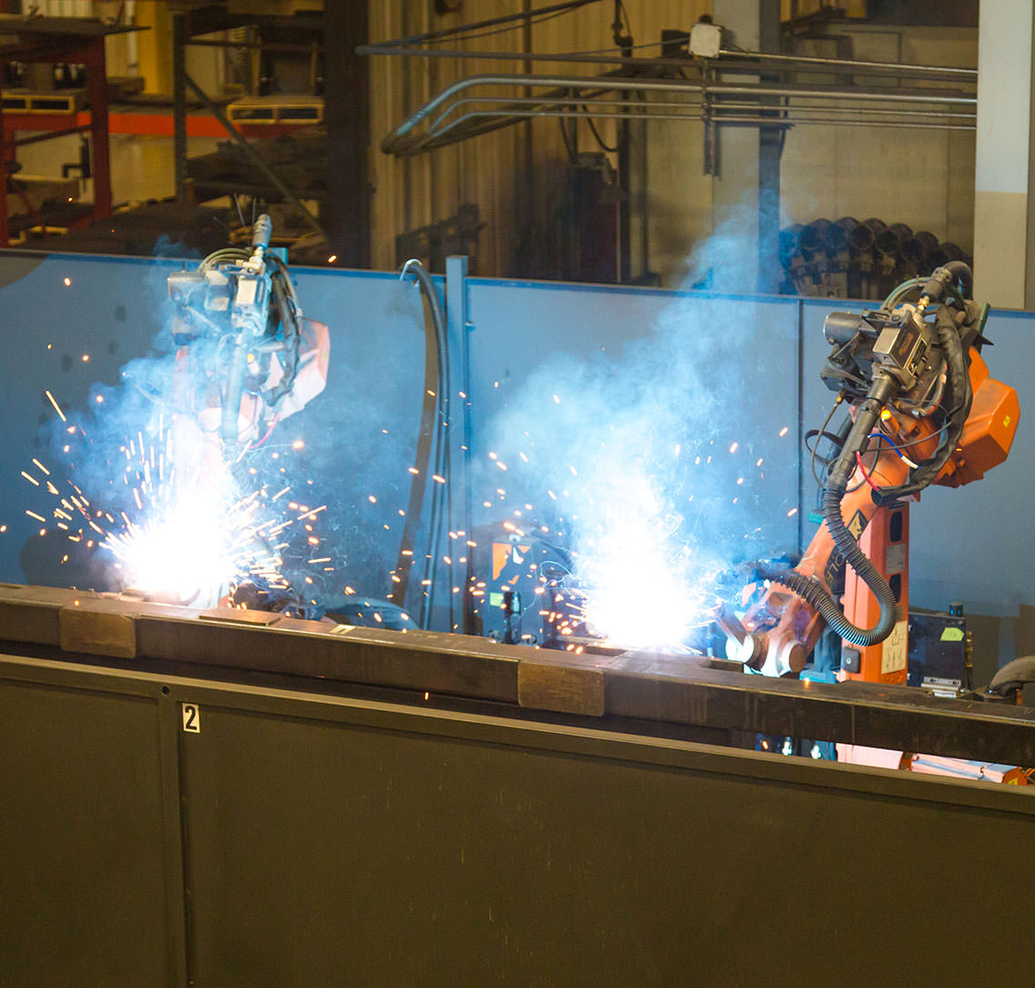 Manual Gas Metal Arc Welding & Robotic Welding Services